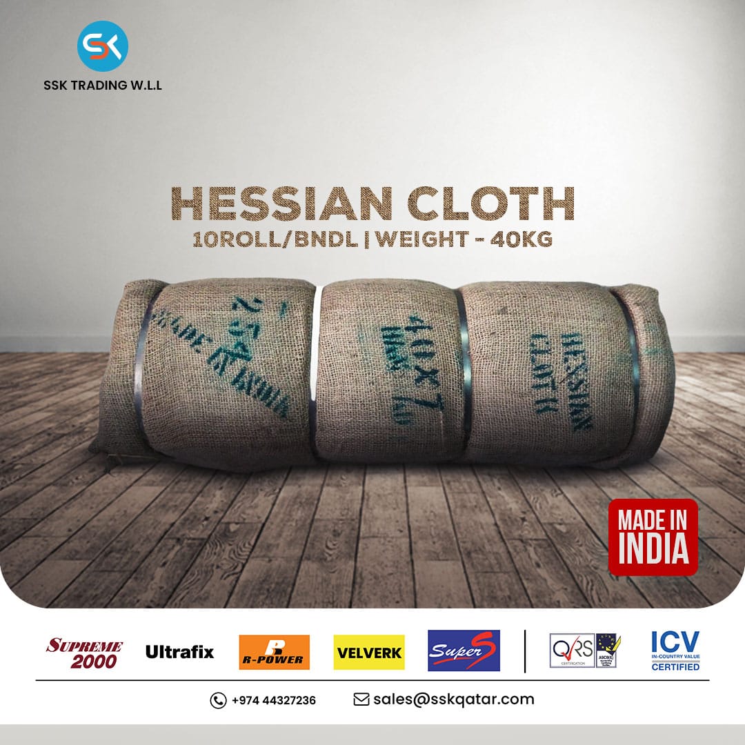 Hessian Cloth Supplier in Qatar | Jute Cloth for Construction & Packing ...