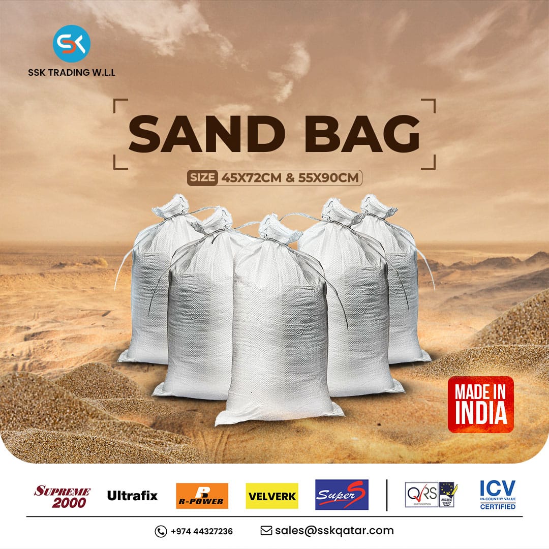 Sand Bag in Qatar | Heavy-Duty Sandbags for Flood Control ...