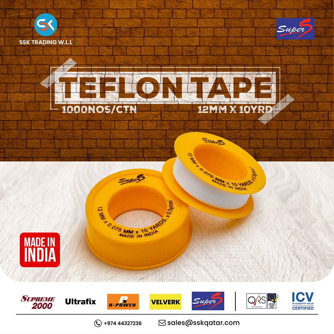SuperS Teflon Tape – SSK TRADING WLL